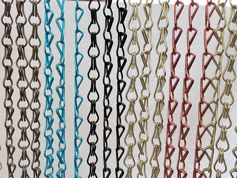 Aluminum chains for curtain – ANPING DUOBEI METAL PRODUCTS CO., LTD